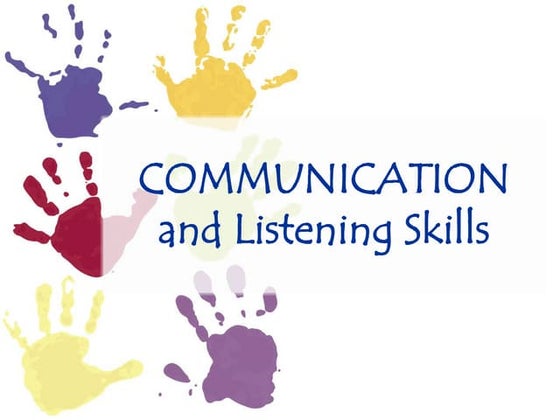 Communication and Listening Skills | PPT