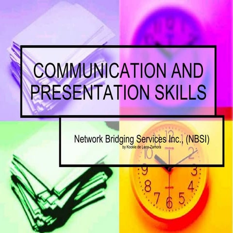 Communication and presentation_skills_04 | PPT
