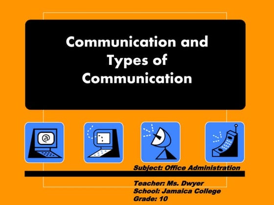 Types of Communication | PPTX