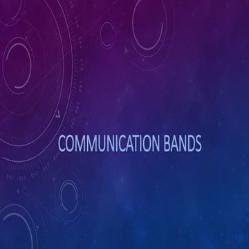 Communication bands.pptx
