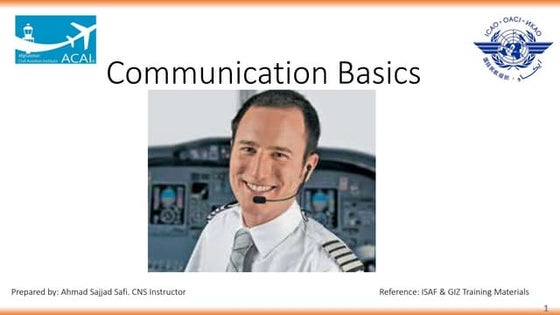 VHF Communication Basics Part 3 | PPT