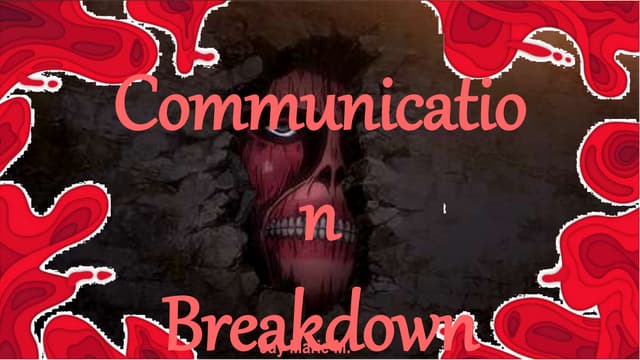 STRATEGIES TO AVOID COMMUNICATION BREAKDOWN | PPTX