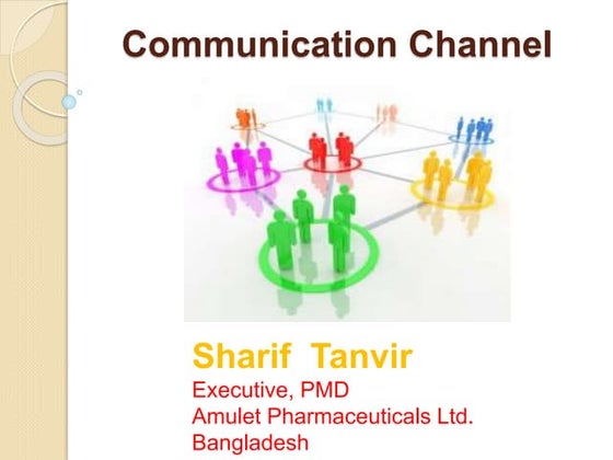 Channels of communication | PPTX
