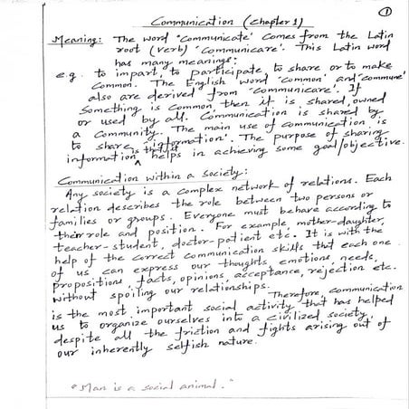 Communication Chapter 1 Pdf