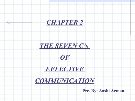 The Principles of Effective Written Communication | PPT