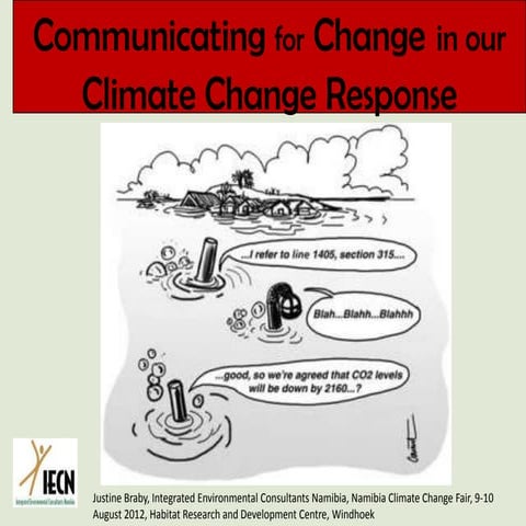 Communicating for change in our climate response | PPT