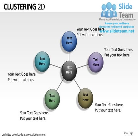 How to make architecture clustering 2 d powerpoint slides and ppt ...