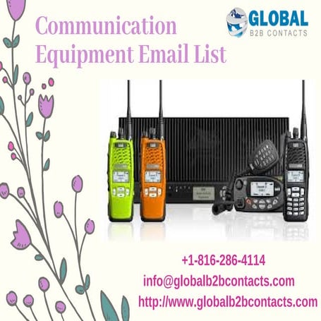Communication equipment email list | PPT
