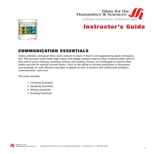 COMMUNICATION ESSENTIALS (Instructor's Guide).pdf