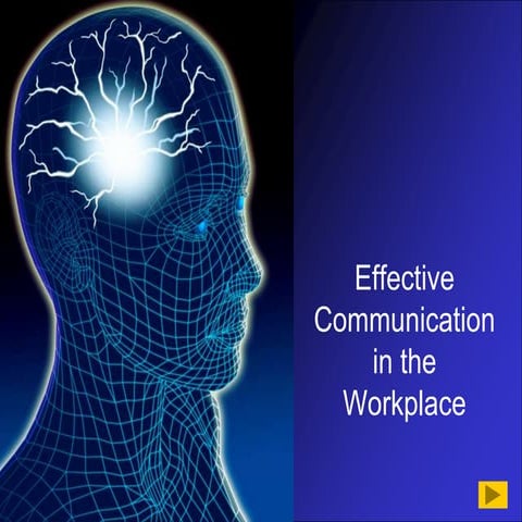 COMMUNICATION IN THE WORKPLACE - BASIC CVQ SKILLS | PPT