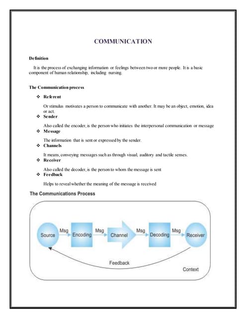 Nurse patient relationship | PPT