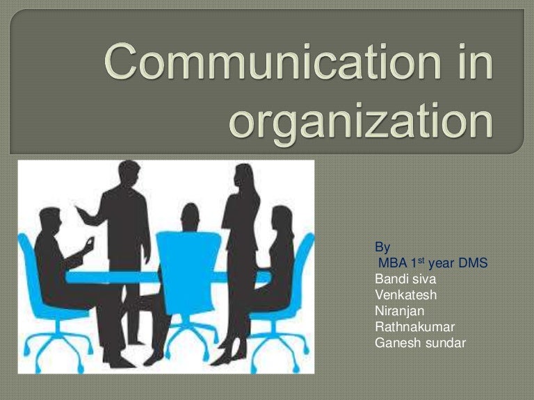 Communication in organization