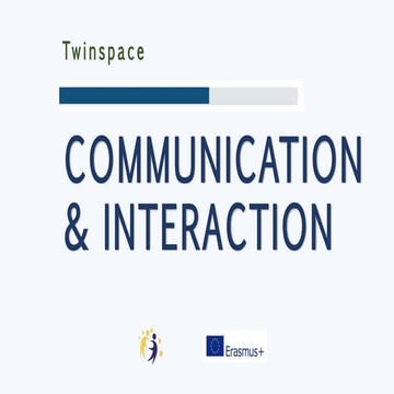 Communication and interaction | PPTX