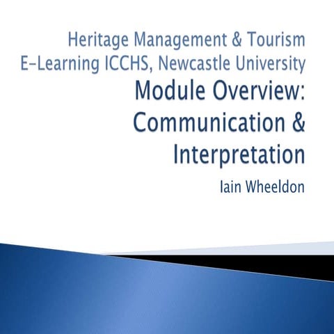 Communication & interpretation | PPTX