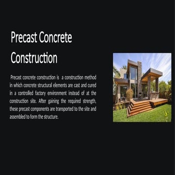 Precast-concrete Details | PDF