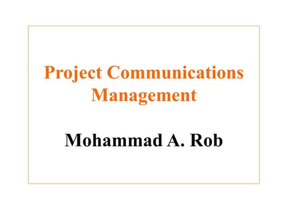 communication in an Organization | PPT