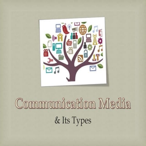 Communication media | PPT