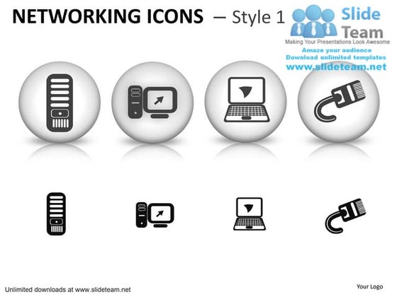 Contact networking icons 2 instrument power point slides and ppt ...