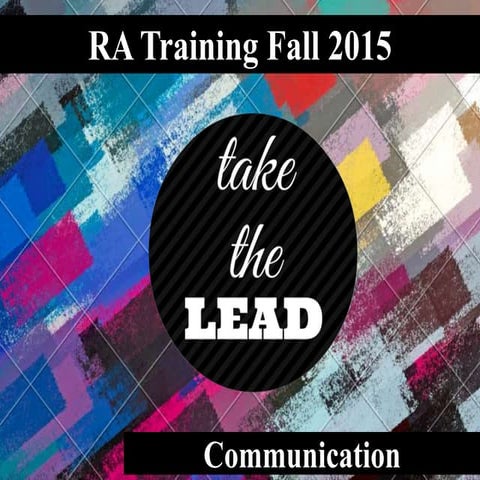 Steps for Confrontation - Resident Assistant Training | PDF