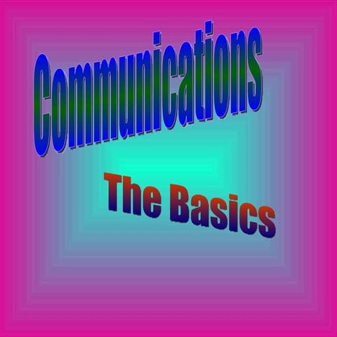 Communications | PPT