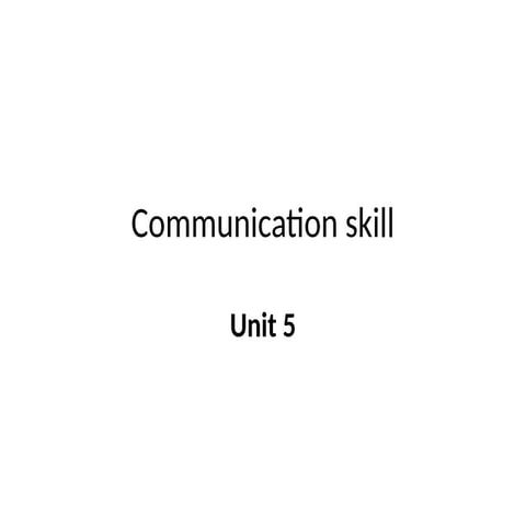 Communication skill in nursing community health.pptx