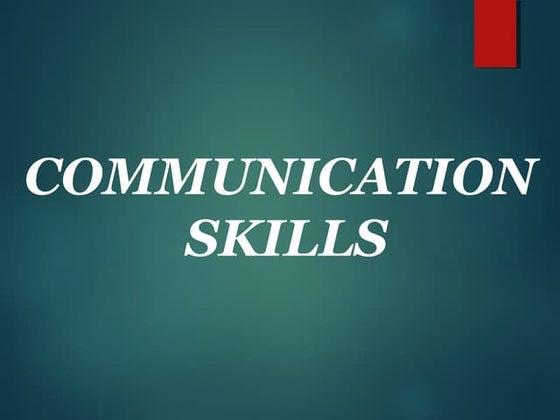 Communication | PPT