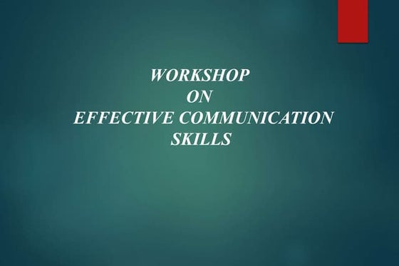 Communication basics ppt | PPT
