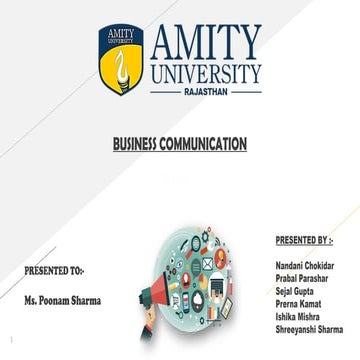 communication skills and its types ppt file | PPTX