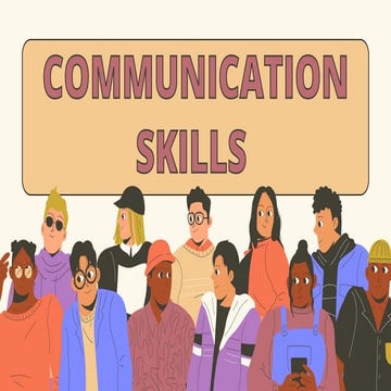 Communication Skills. pptx for class IX | PPTX