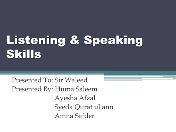 Improving Listening Skills and Teaching Active Listening to.pptx