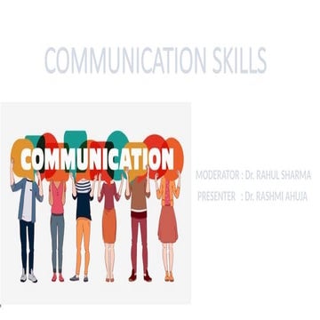 COMMUNICATION SKILLS : Important or not | PPTX