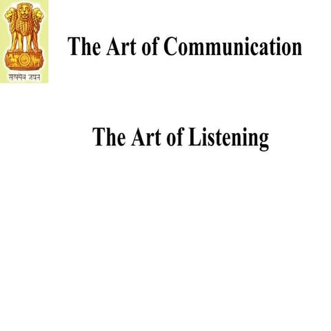 Communication skills | PPT