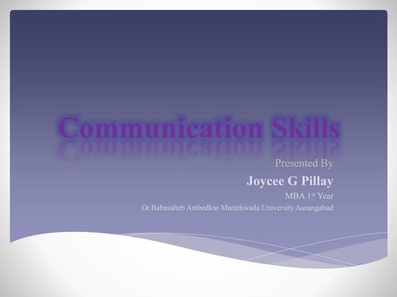 Communication+Skills | PPT