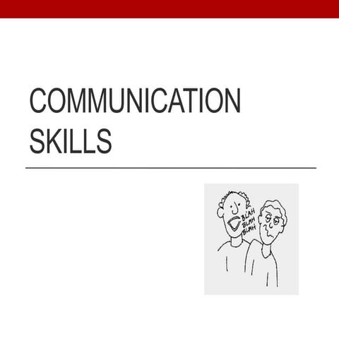 Communication skills | PPTX
