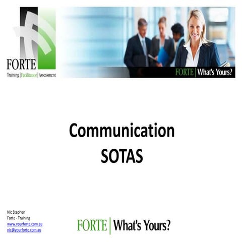 Communication 101 | PPTX