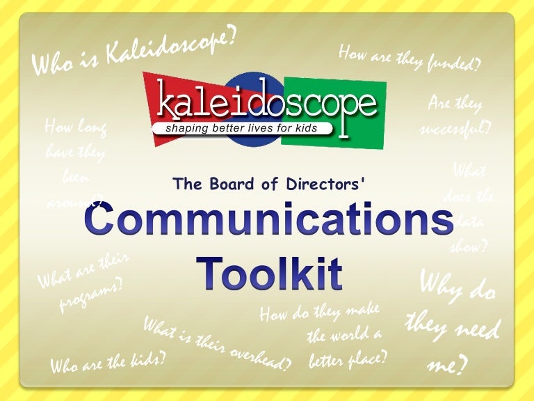 Communications Toolkit