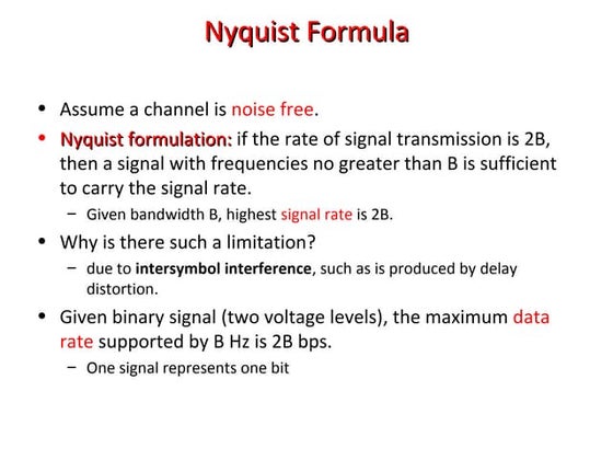 DATA RATE LIMITS | PPT