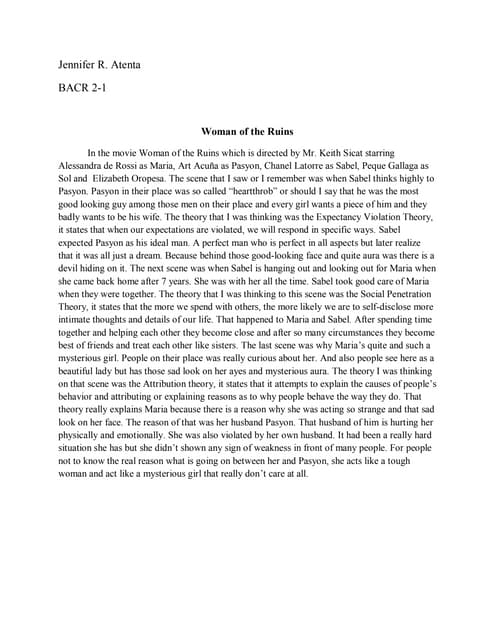 Comm Theories Final Paper | PDF | Movies | Entertainment