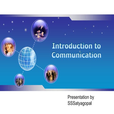 Communication u1 | PPT