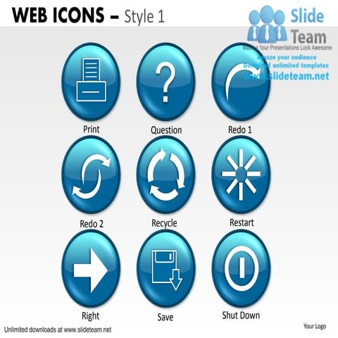 Levels of a procedure or flow powerpoint templates 0712 | PDF