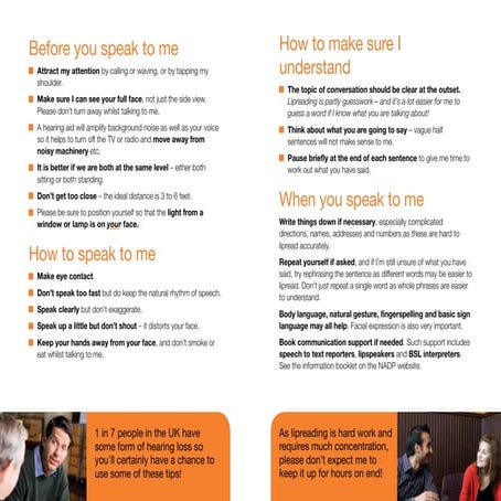 Communication with deaf people | PDF