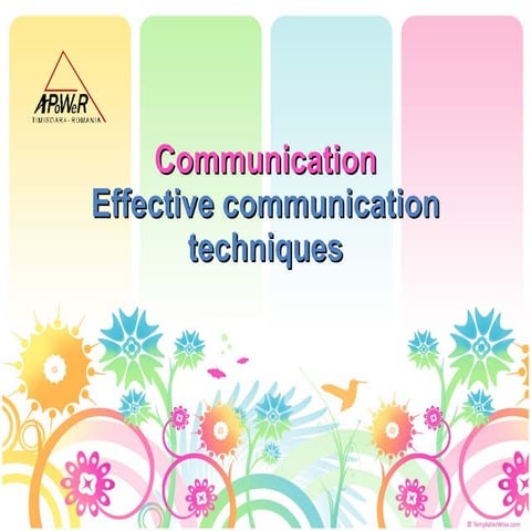 Communication workshop | PPT