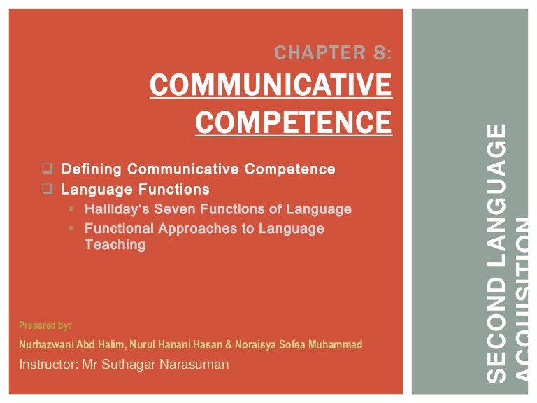 Communicative competence