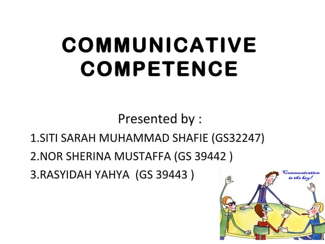 Communicative Style (Intimate style) | PPTX