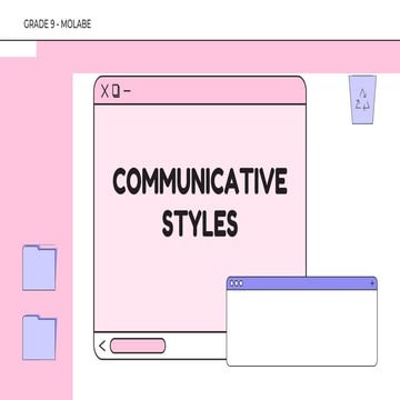Communicative Styles English 9 Grade 9 .pptx