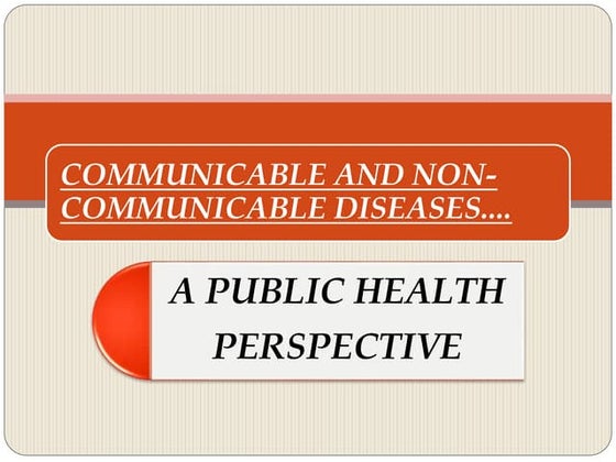 Non communicable diseases | PPT