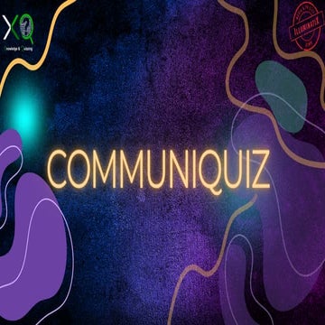 COMMUNIQUIZ - The Annual Media and PR Quiz | PPT