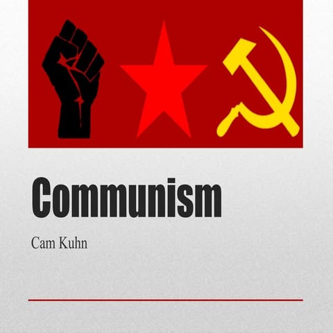 Communismsdf | PPTX