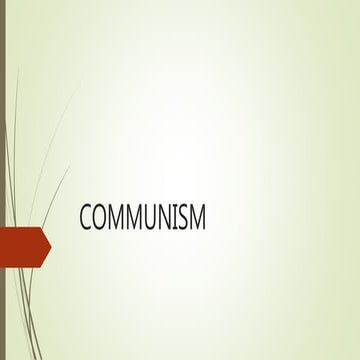 Communism | PPT