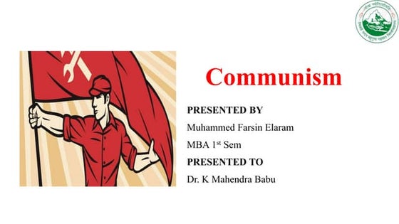 Economic models capitalism, socialism, communism | PPTX